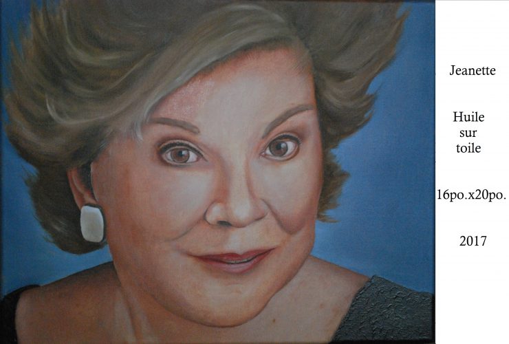 Janette – Roger Landry – Artiste Peintre